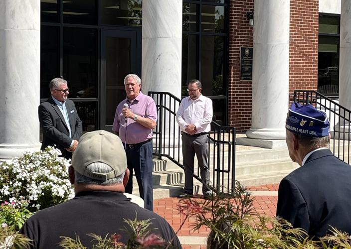 Gordon County unveils Purple Heart monument | Gordon Life ...