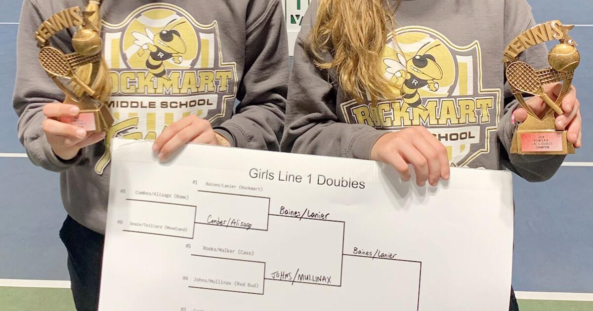 RMS Pair Wins Area Tennis Title | Sports | northwestgeorgianews.com