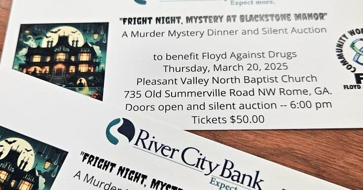 Tickets available for Floyd Against Drugs Murder Mystery on March 20 ...