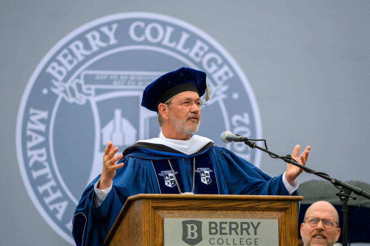 A Graduation For Students And A President: Berry College Graduation ...