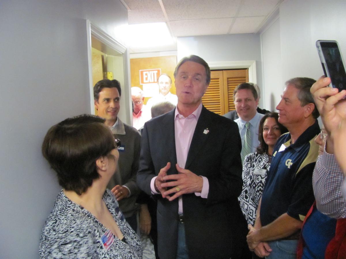 David Perdue visits Rome Republican party headquarters | Local News ...