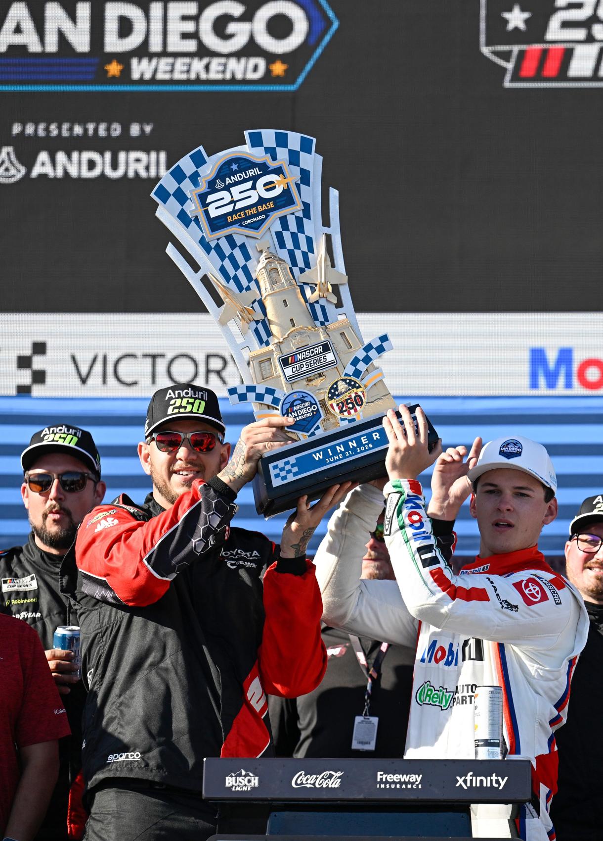 First-time NASCAR Cup winner Corey Heim reaffirms Denny Hamlin’s shrewd ...