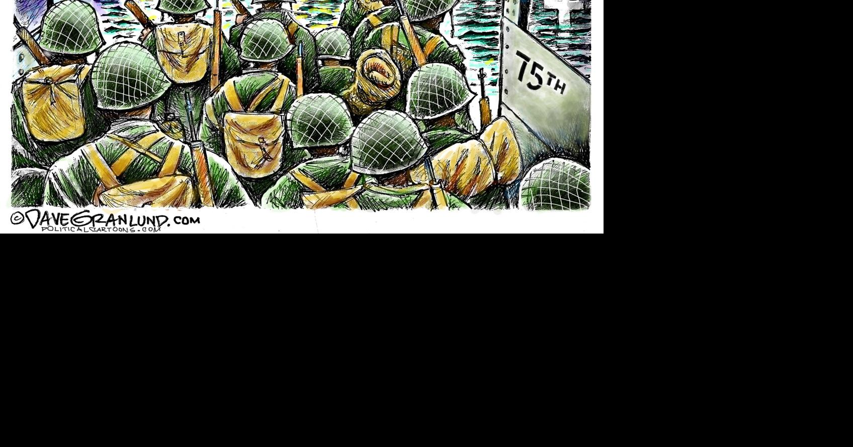 Dave Granlund cartoon: D-Day | Cartoons | northwestgeorgianews.com
