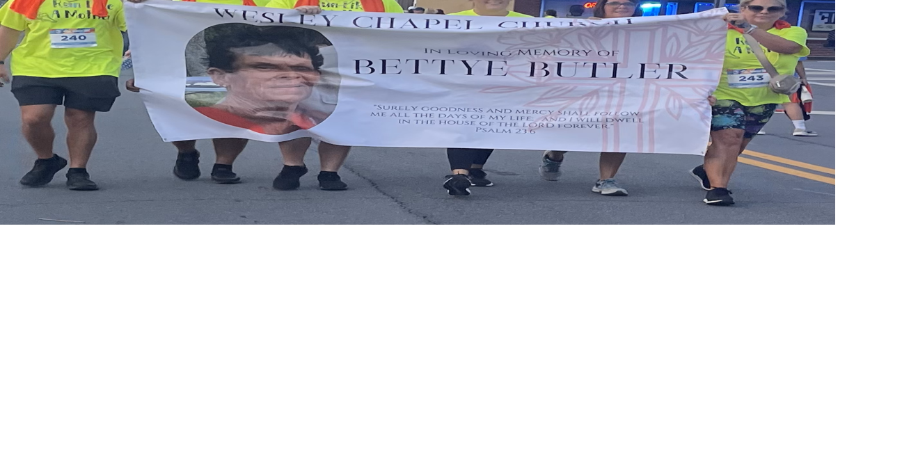 Wesley Chapel honors late Betty Butler at Unity Run | Gordon Life ...