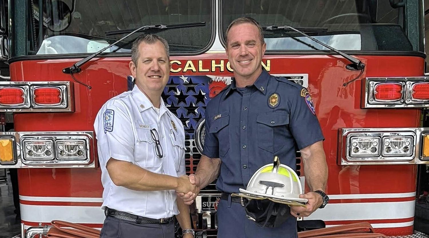 Duke named Calhoun Fire Department Battalion Chief | Police/Fire ...