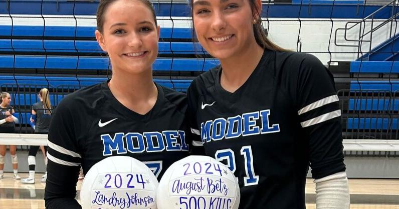VOLLEYBALL: Model Honors Johnson, Betz Milestones | Sports ...
