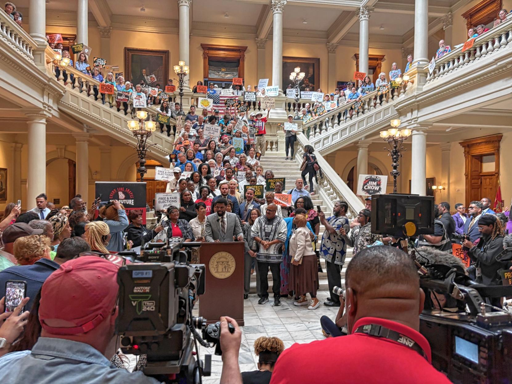 Georgia Republicans decline to redraw election maps during special ...