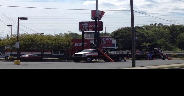 New barrel gets a lift at KFC. 60-and-over softball players sought ...
