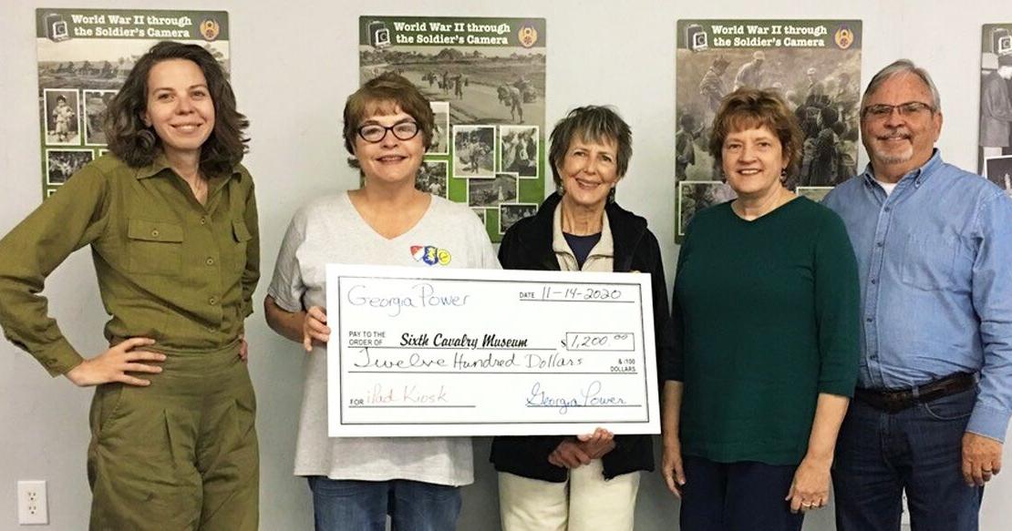 Georgia Power donates to 6th Cavalry Museum | Catoosa Walker News ...