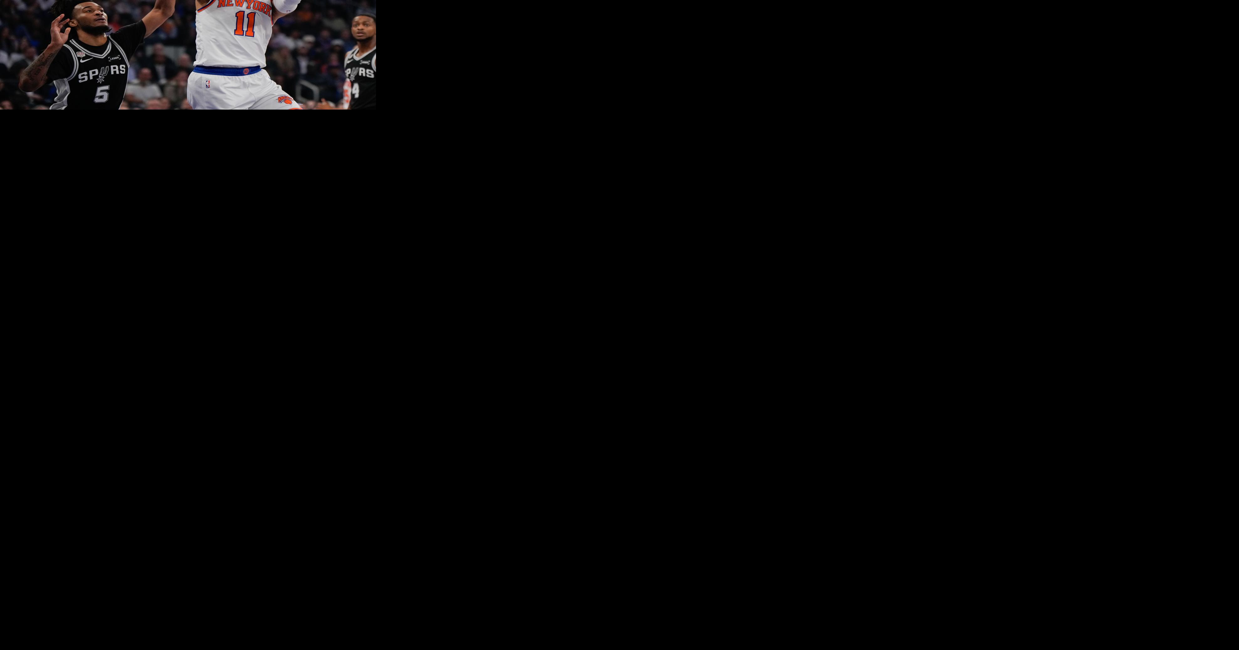 Brunson's 45 points carry Knicks past Spurs for 1st NBA title since ...