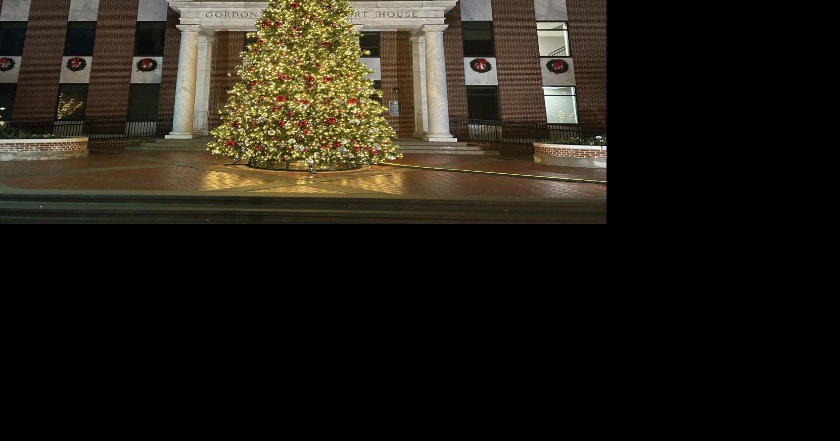 Gordon County unveils new Christmas tree | Gordon Life ...