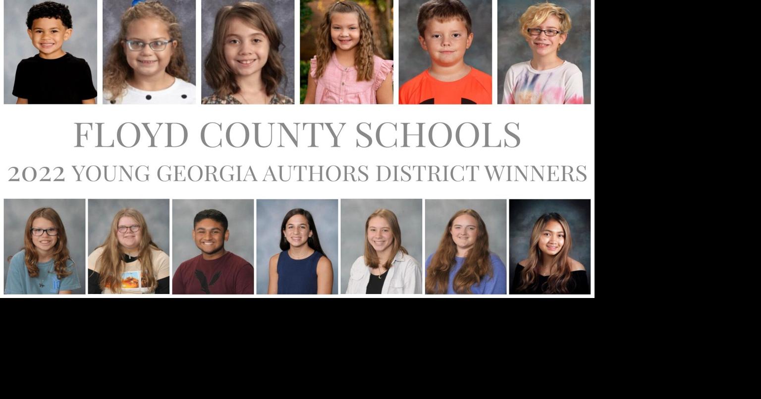 FCS congratulates Young Georgia Authors district winners | Local ...