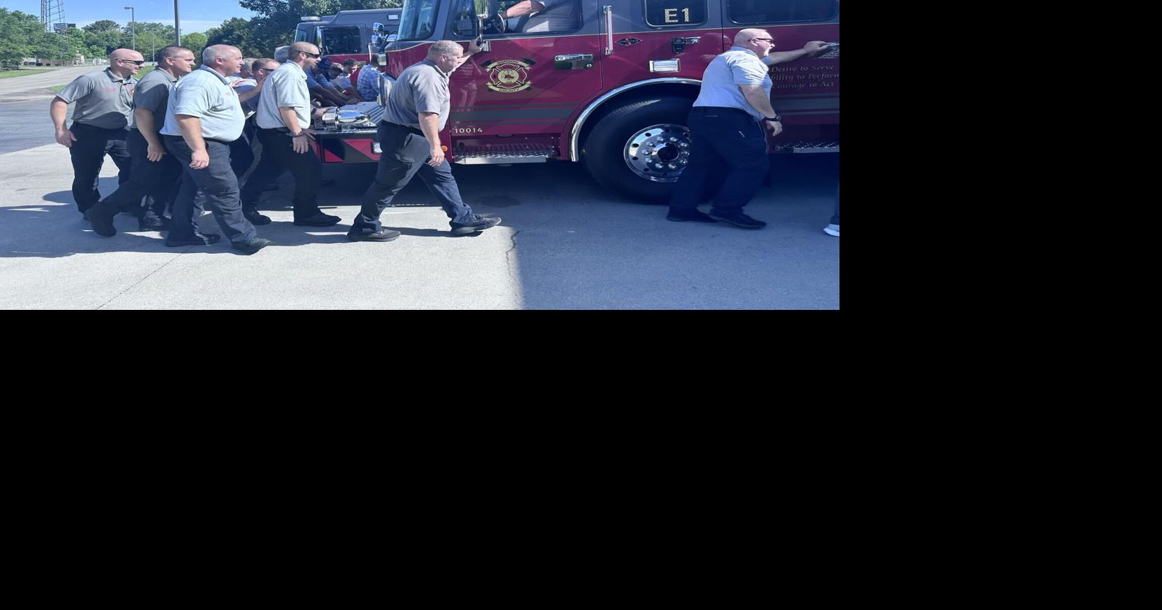 Push-in ceremony for new Gordon County Fire and Rescue trucks | Gordon ...