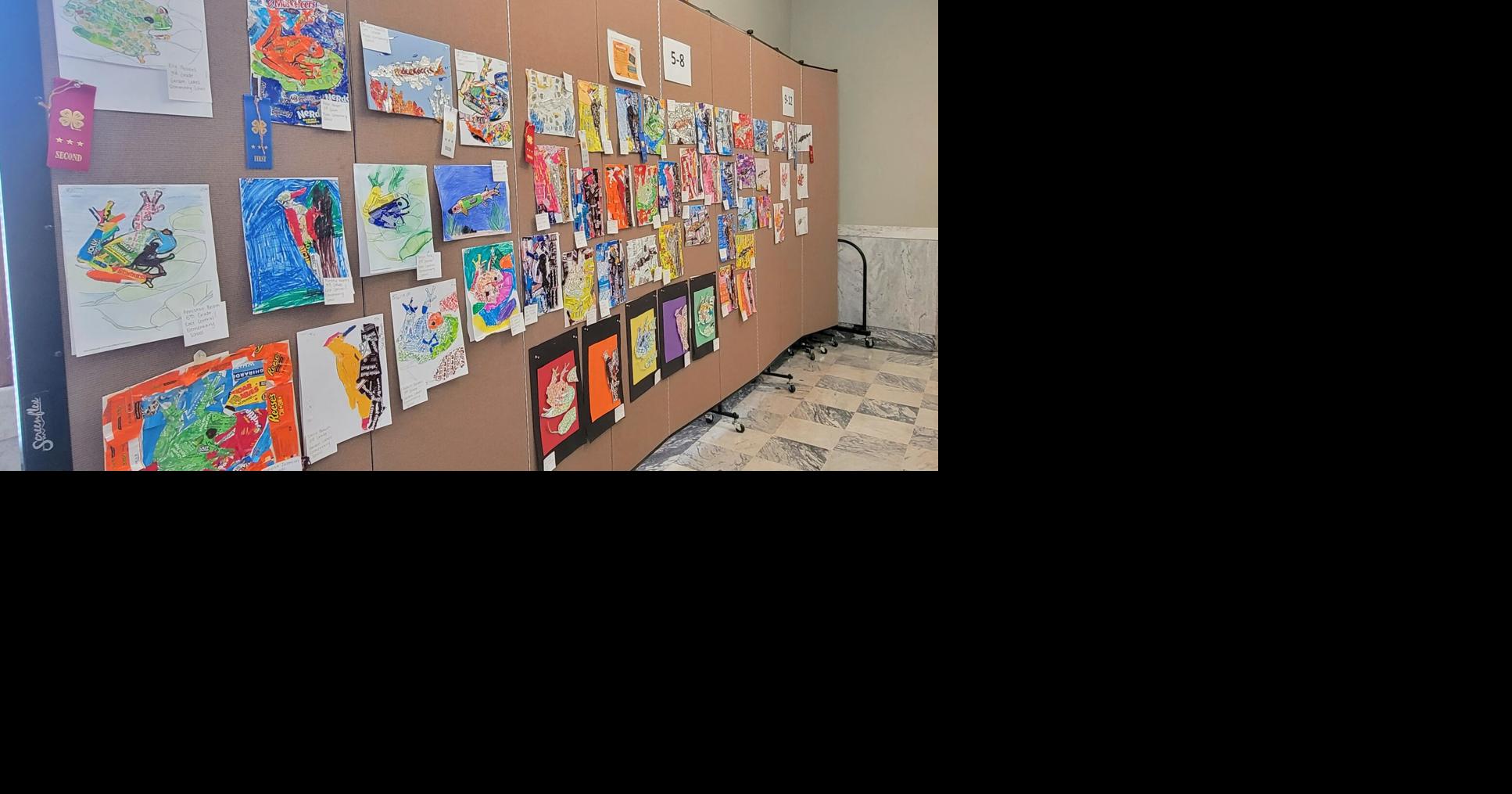 Winners on Display for Candy Wrapper Challenge Art Contest | Local ...