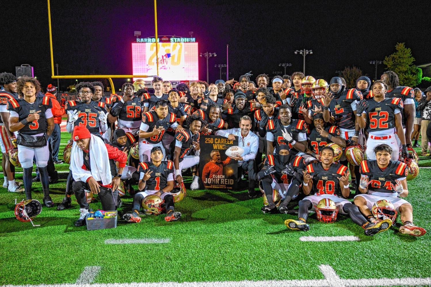 A lasting legacy: John Reid reflects on his time as Rome High football ...