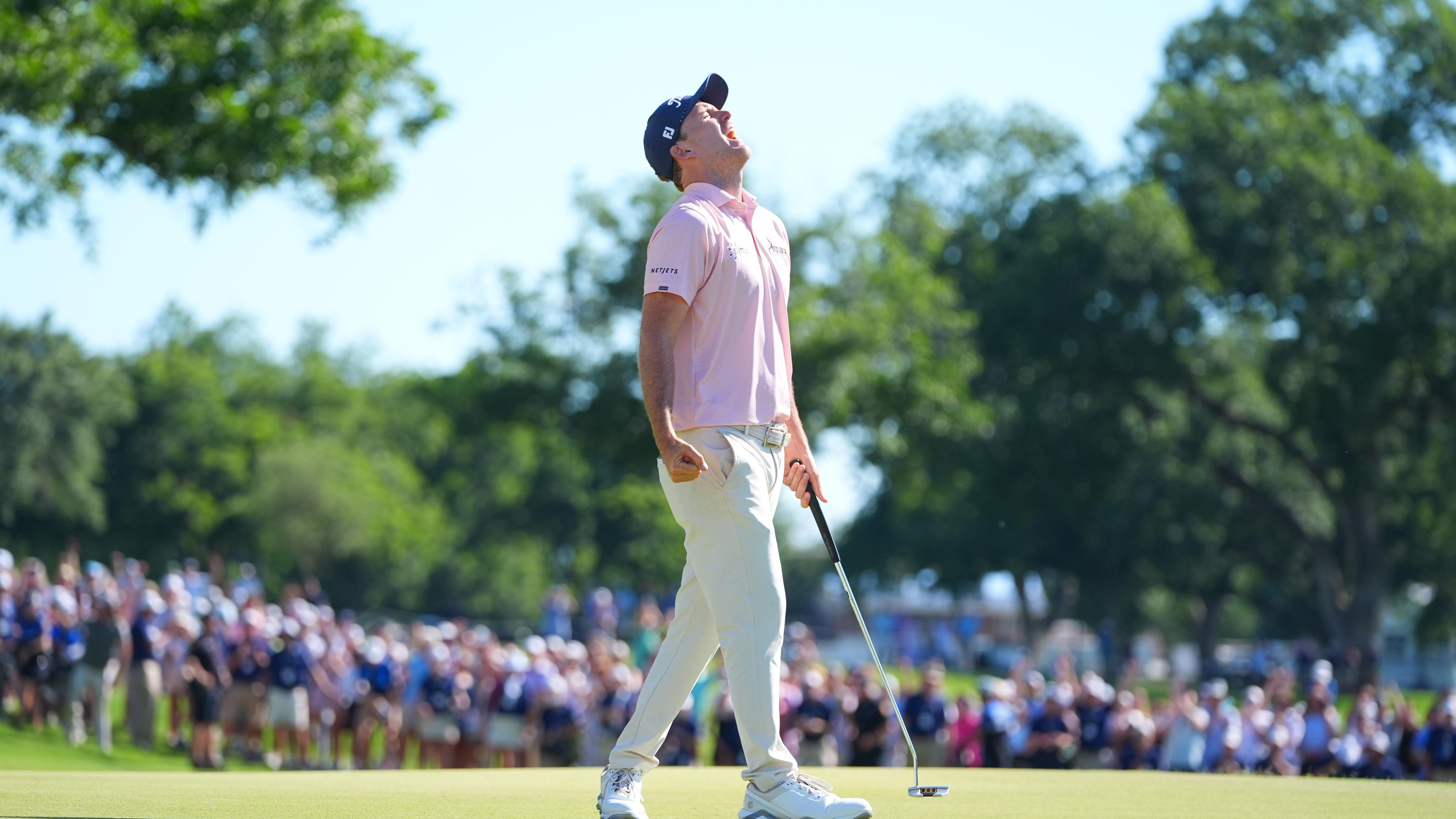 Russell Henley birdies playoff hole to beat Eric Cole at Colonial after ...