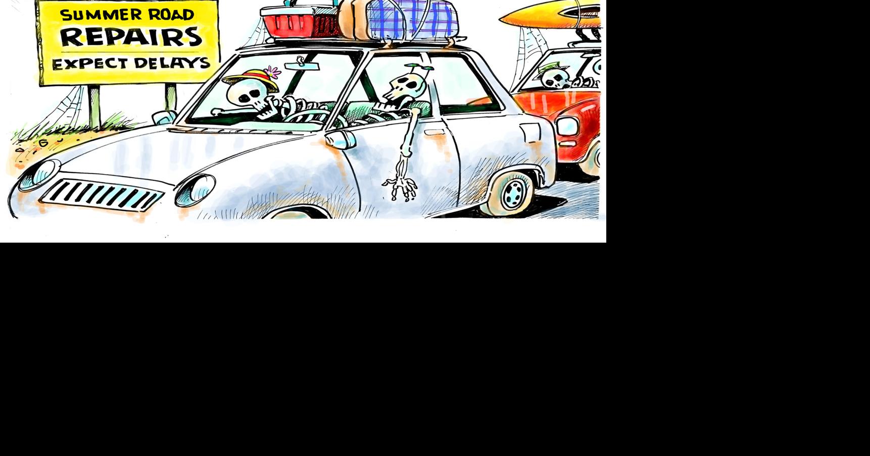 Dave Granlund cartoon: Road repairs | Cartoons | northwestgeorgianews.com