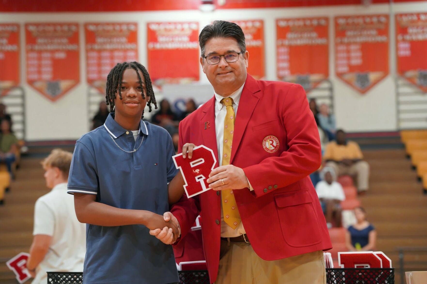 Rome High School honors students with Academic Letter Celebration ...