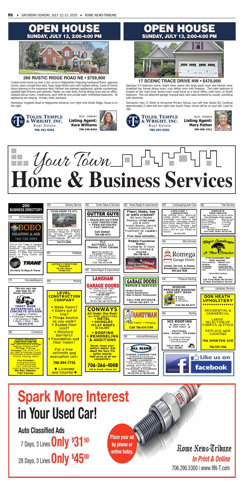 Page R06 | e-Edition - Rome News Tribune | northwestgeorgianews.com