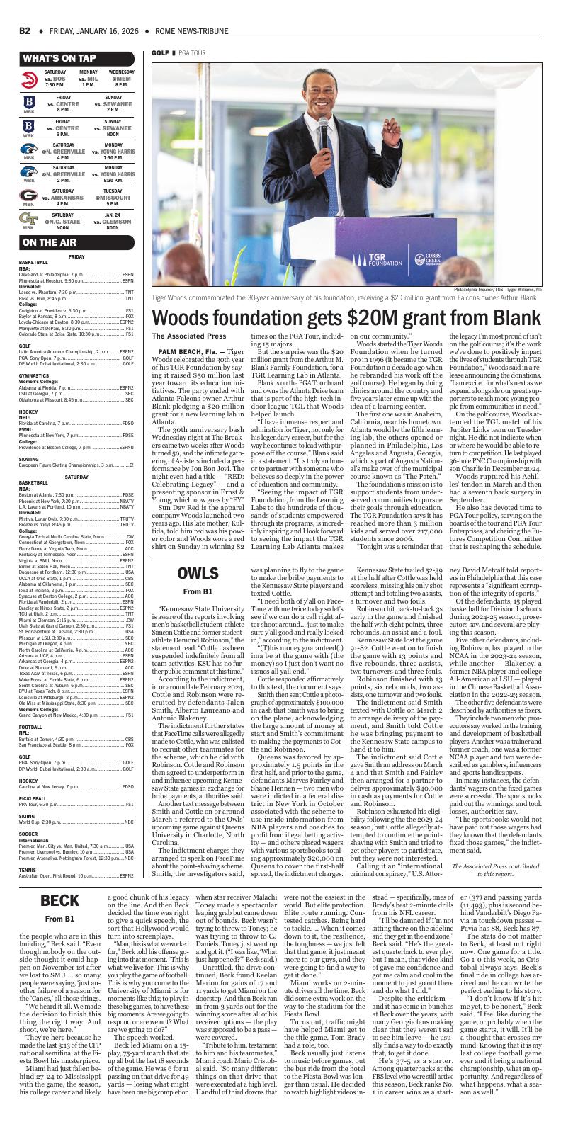 Page B2 | e-Edition - Rome News Tribune | northwestgeorgianews.com