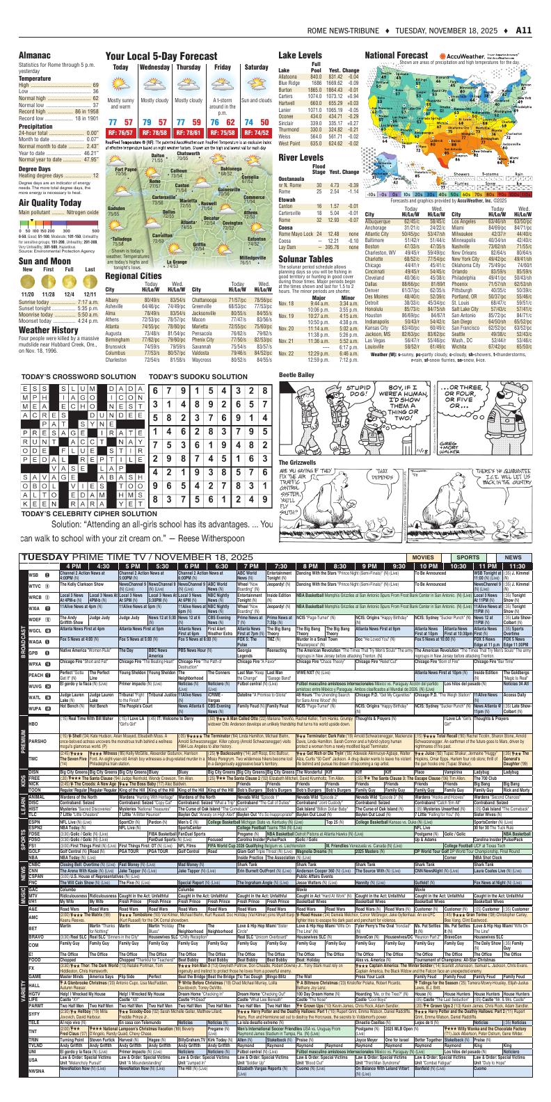 Page A11 | e-Edition - Rome News Tribune | northwestgeorgianews.com