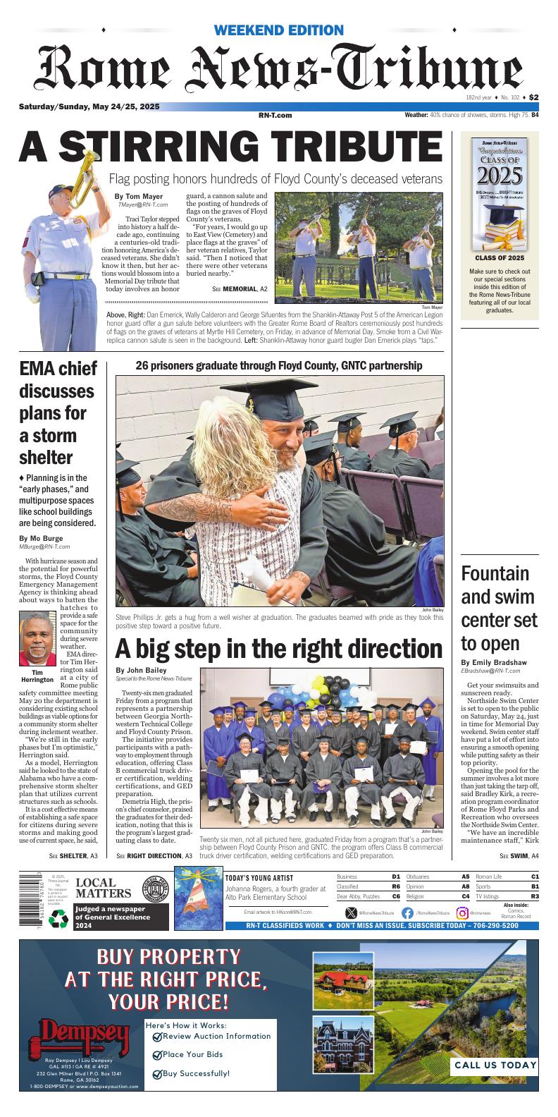 Page A1 | e-Edition - Rome News Tribune | northwestgeorgianews.com