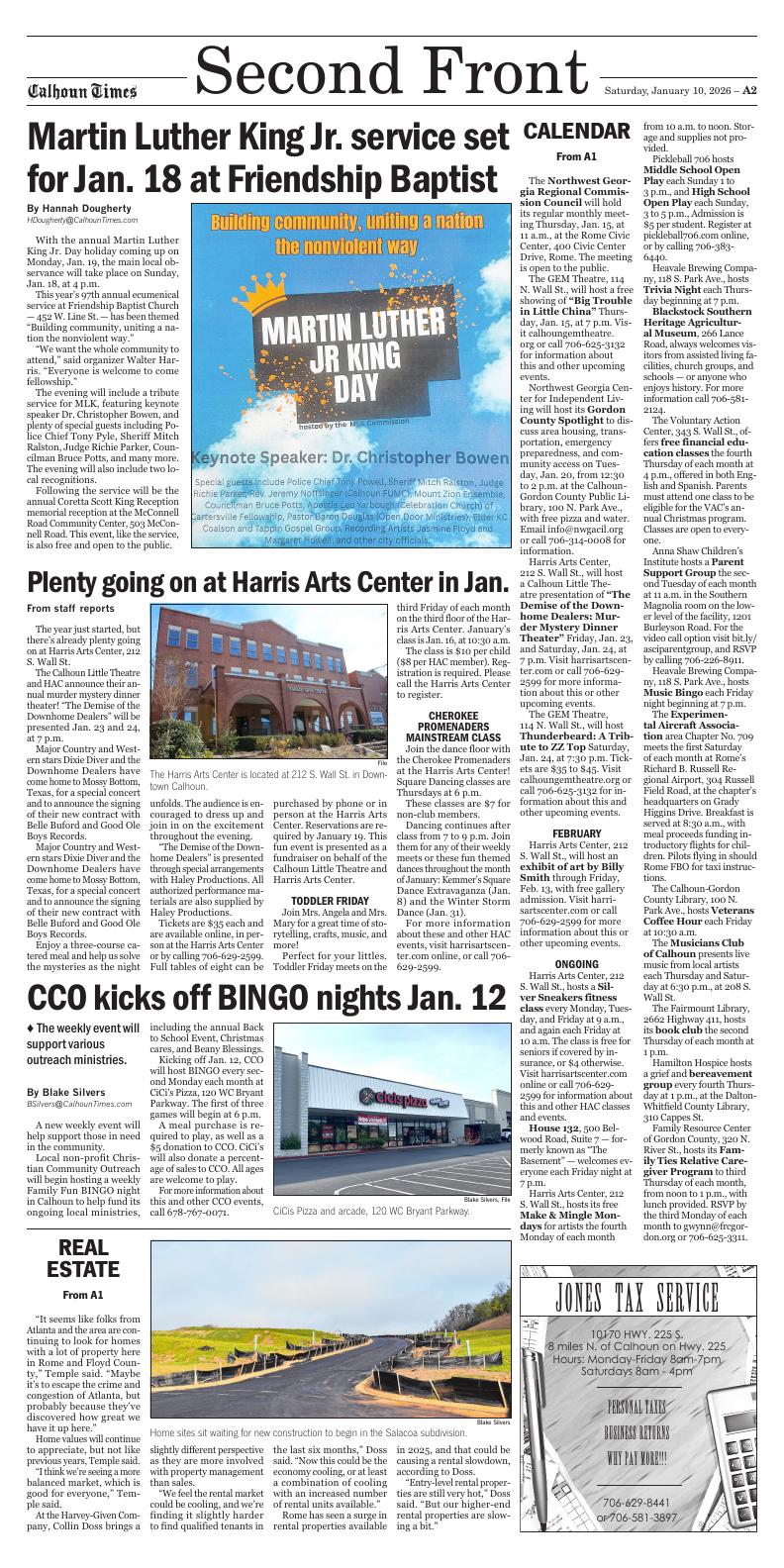 Page A2 | Calhoun Times e-Edition | northwestgeorgianews.com