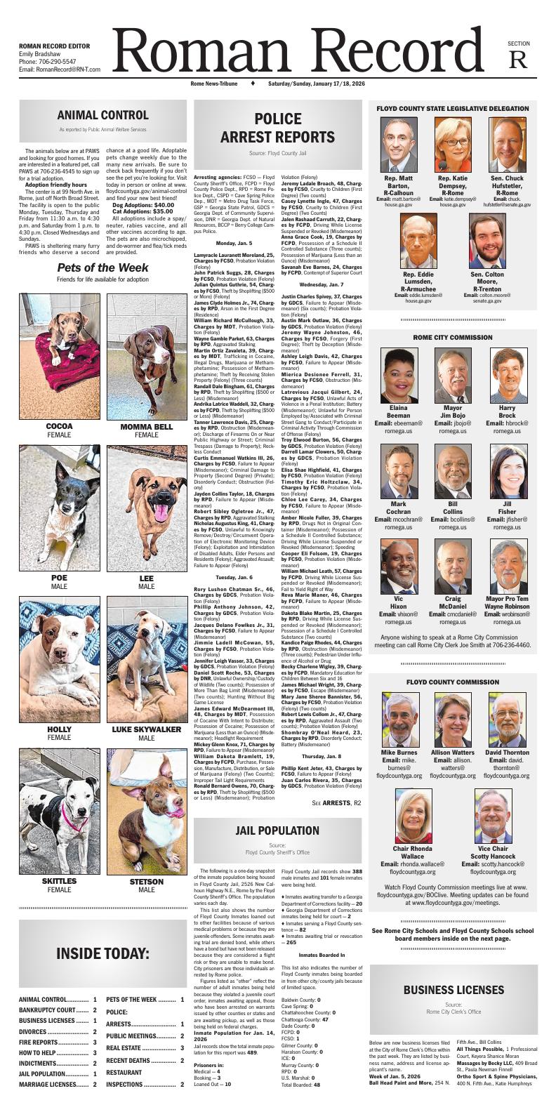 Page R1 | e-Edition - Rome News Tribune | northwestgeorgianews.com