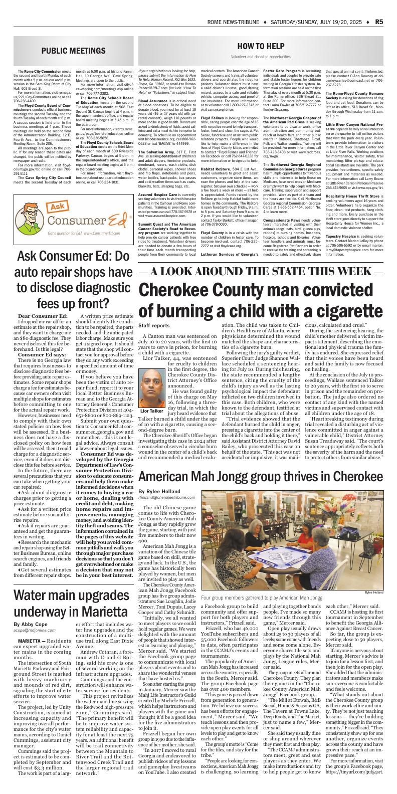 Page R5 | e-Edition - Rome News Tribune | northwestgeorgianews.com