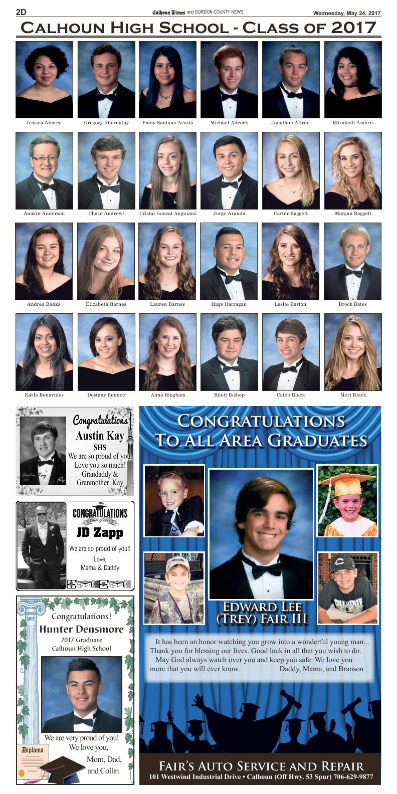 Page D02 | Calhoun Times e-Edition | northwestgeorgianews.com