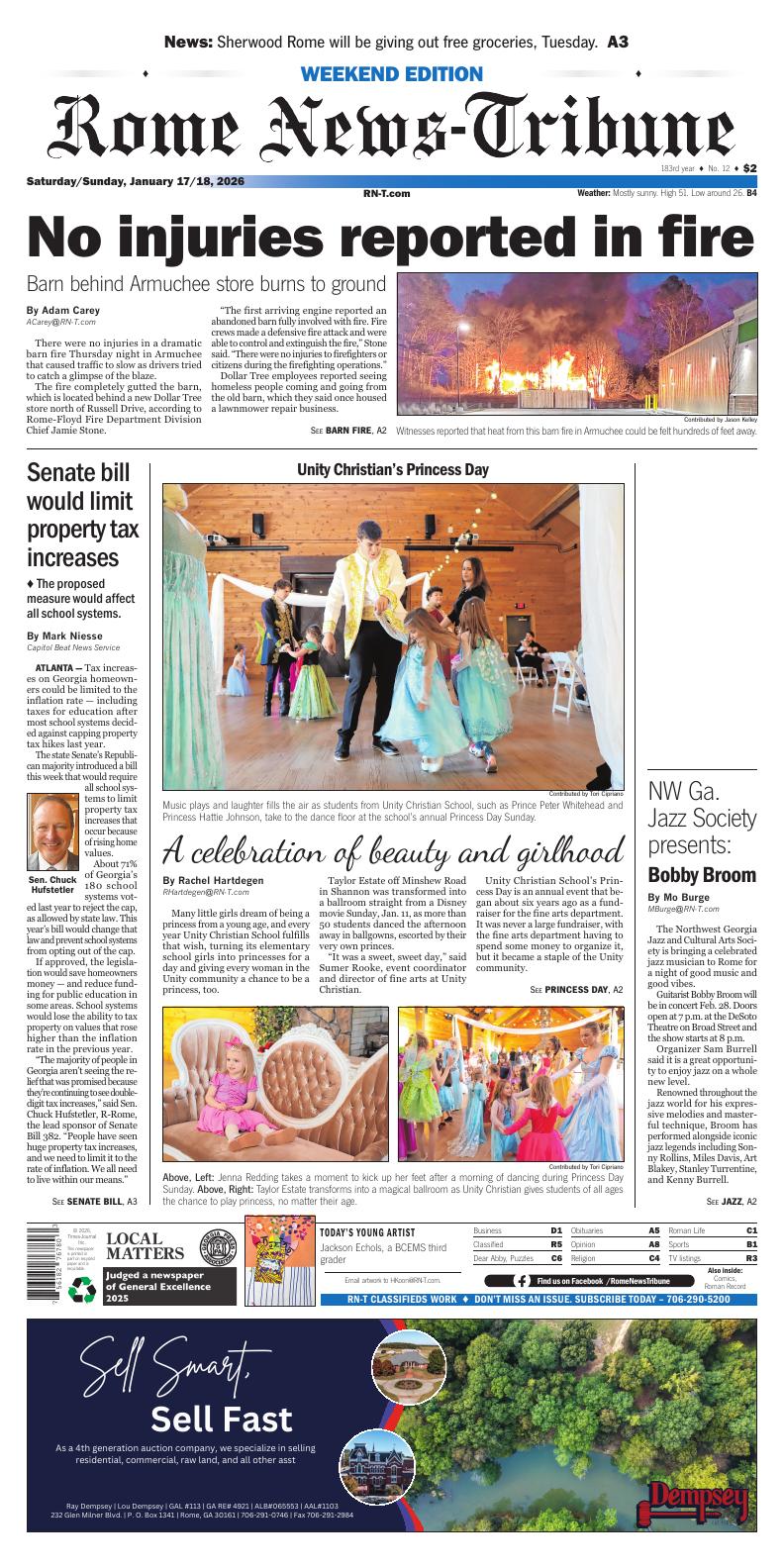 Page A1 | e-Edition - Rome News Tribune | northwestgeorgianews.com