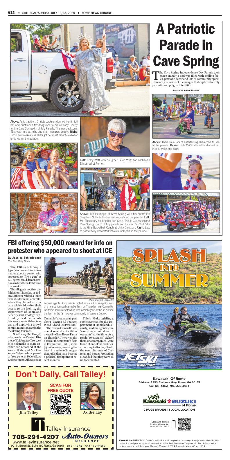 Page A12 | e-Edition - Rome News Tribune | northwestgeorgianews.com
