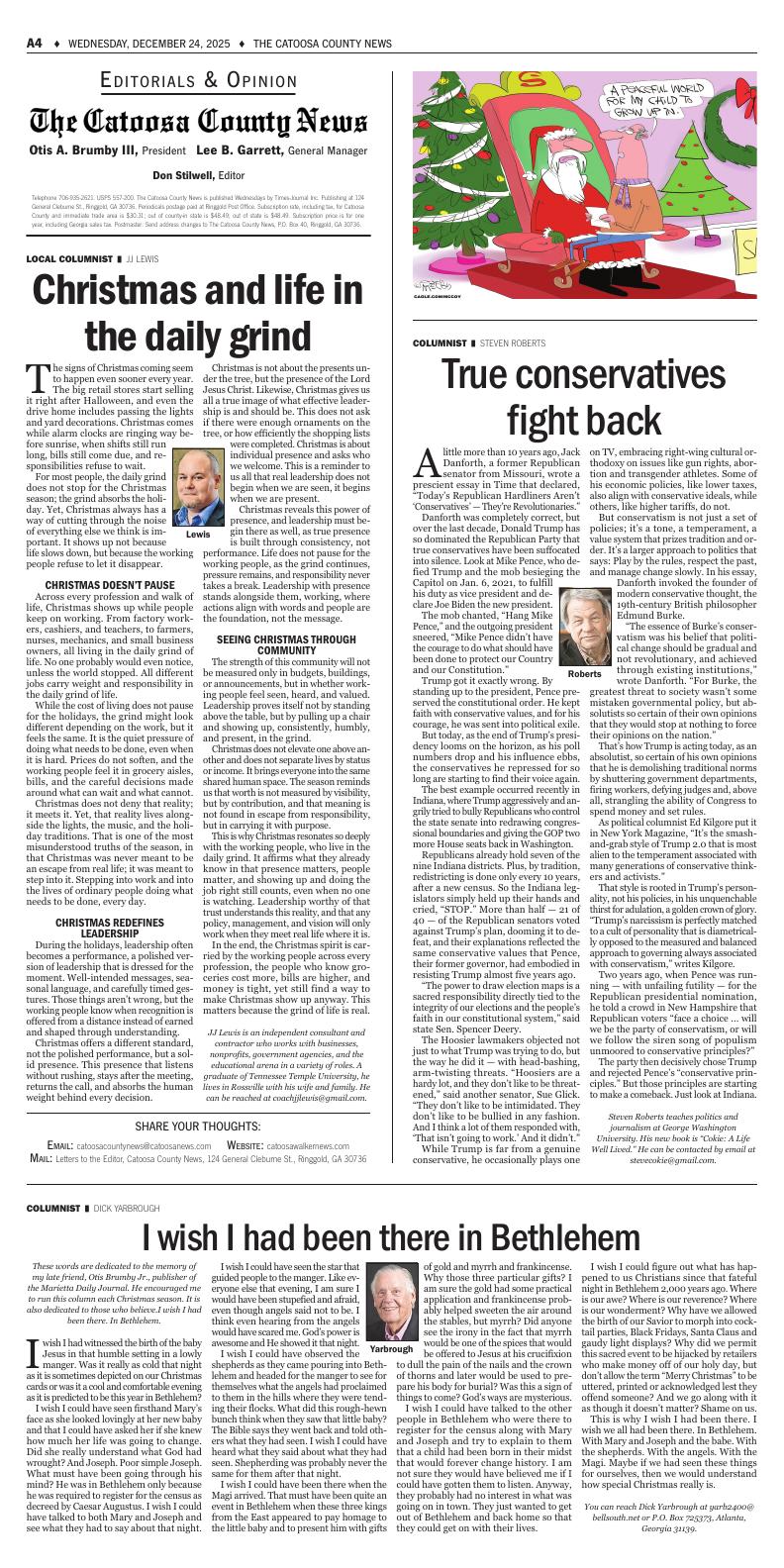 Page A4 | Catoosa Co. e-Edition | northwestgeorgianews.com