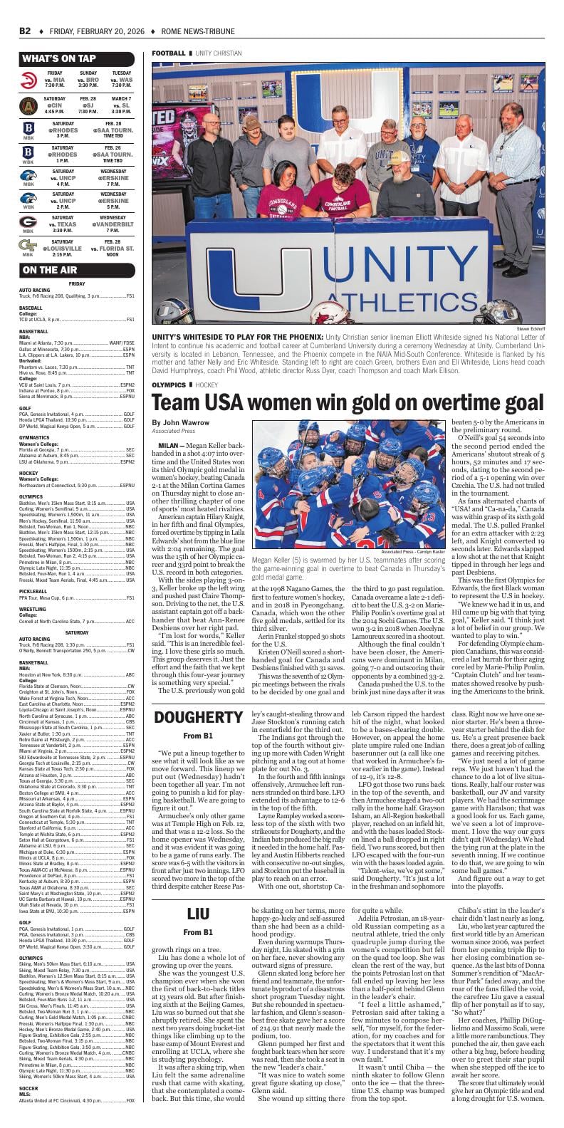 Page B2 | e-Edition - Rome News Tribune | northwestgeorgianews.com