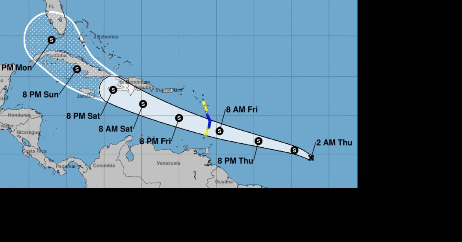 Tormenta Elsa - trayectoria - julio 1 2021 | | notiuno.com