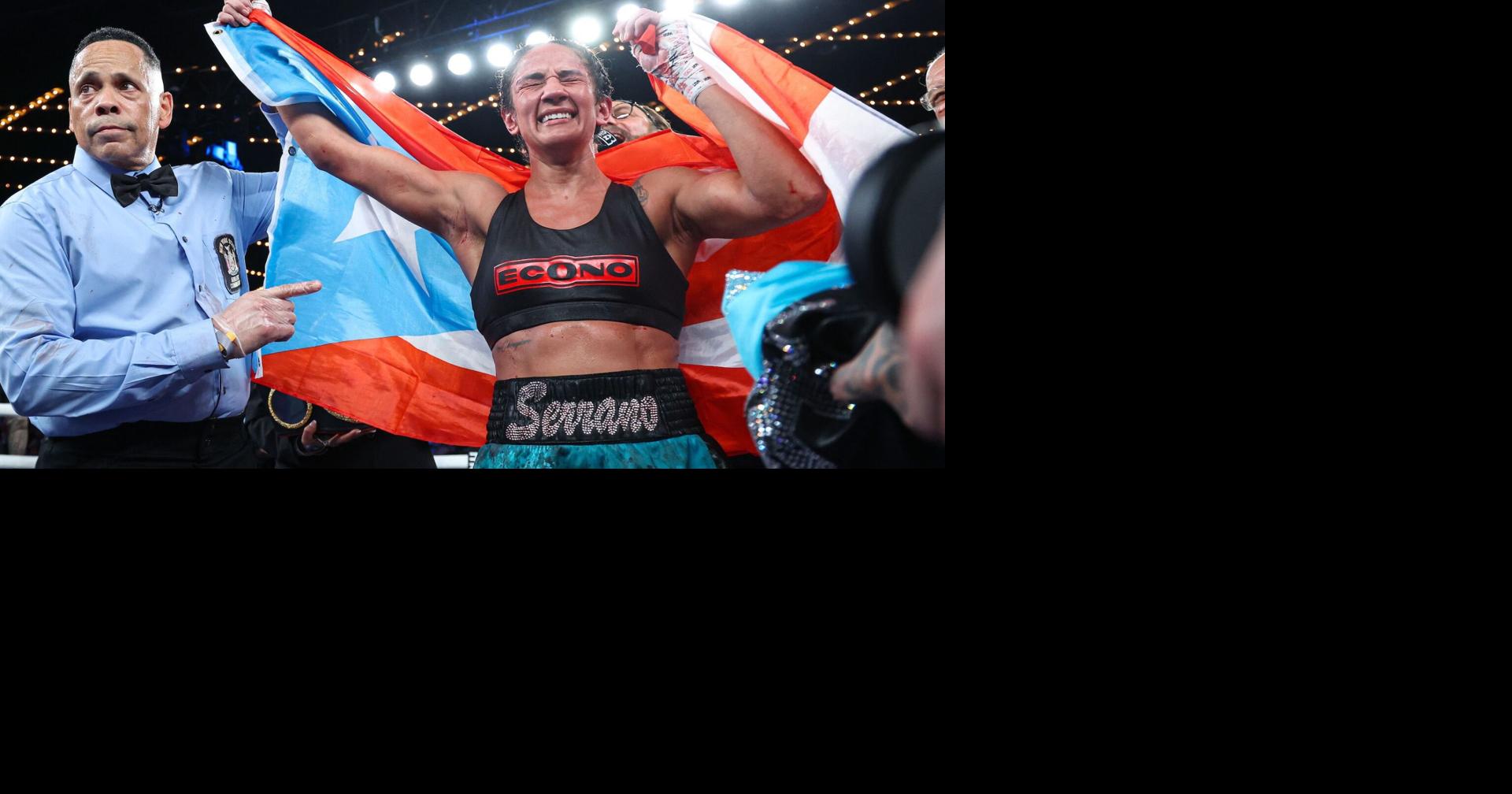 Amanda Serrano se convierte en la primera boxeadora boricua ...