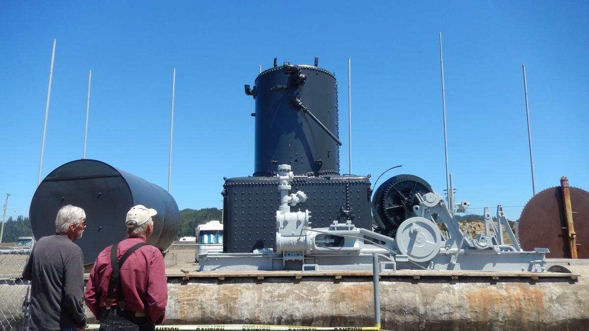 Reedsport restores historic steam donkey once used for logging ...