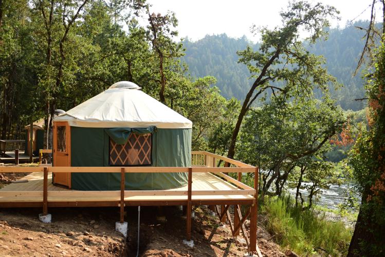 New yurts installed at Whistler's Bend County Park and Campground ...