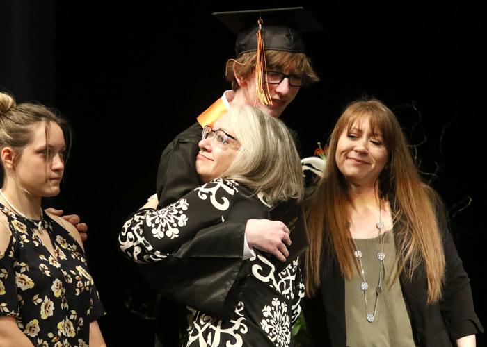 Roseburg High School seniors walk across the stage for graduation ...