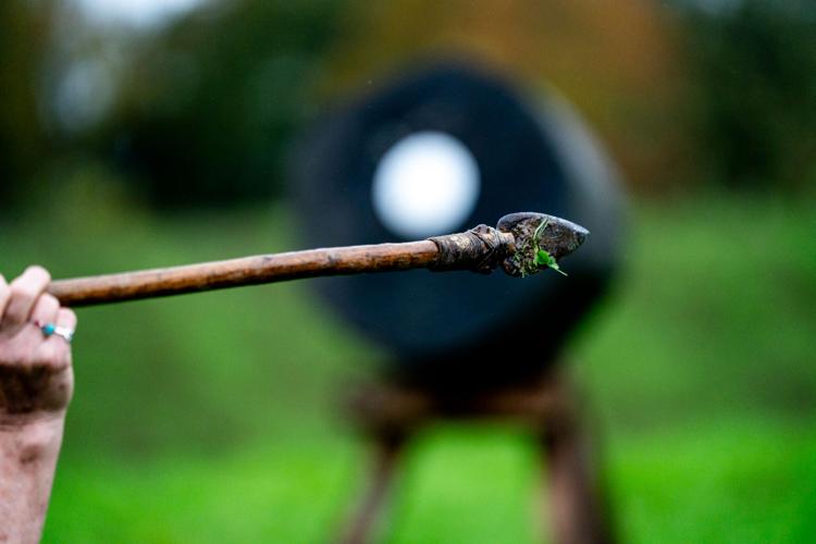 Spirits were high during a rain soaked Edged Weapons Championship ...