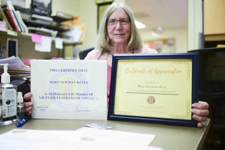 Mary Newman-Keyes honors by Vietnam Veterans of America | Local News ...