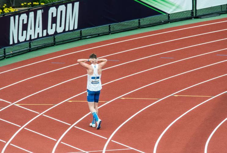 BYU's Korey Smith finishes college track career at Hayward Field ...