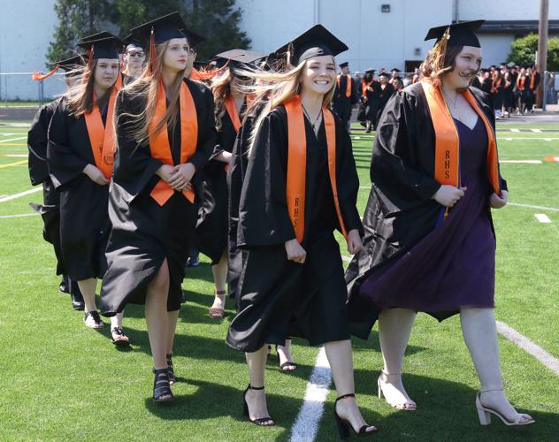 Tears and cheers finish out the year at Roseburg High School graduation ...
