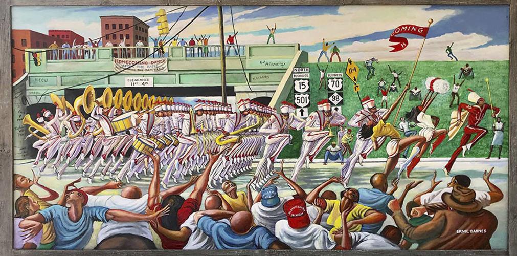 Exhibit features Ernie Barnes, football player turned artist ...