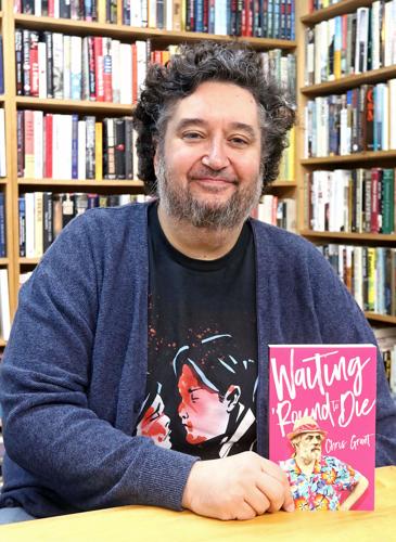 Chris Grant visits While Away to promote first published book ...