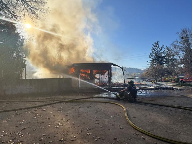 Douglas County fire departments conduct joint live fire training ...
