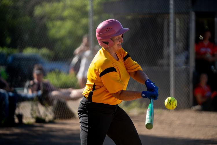 Local high school softball players have fun against Special Olympics ...