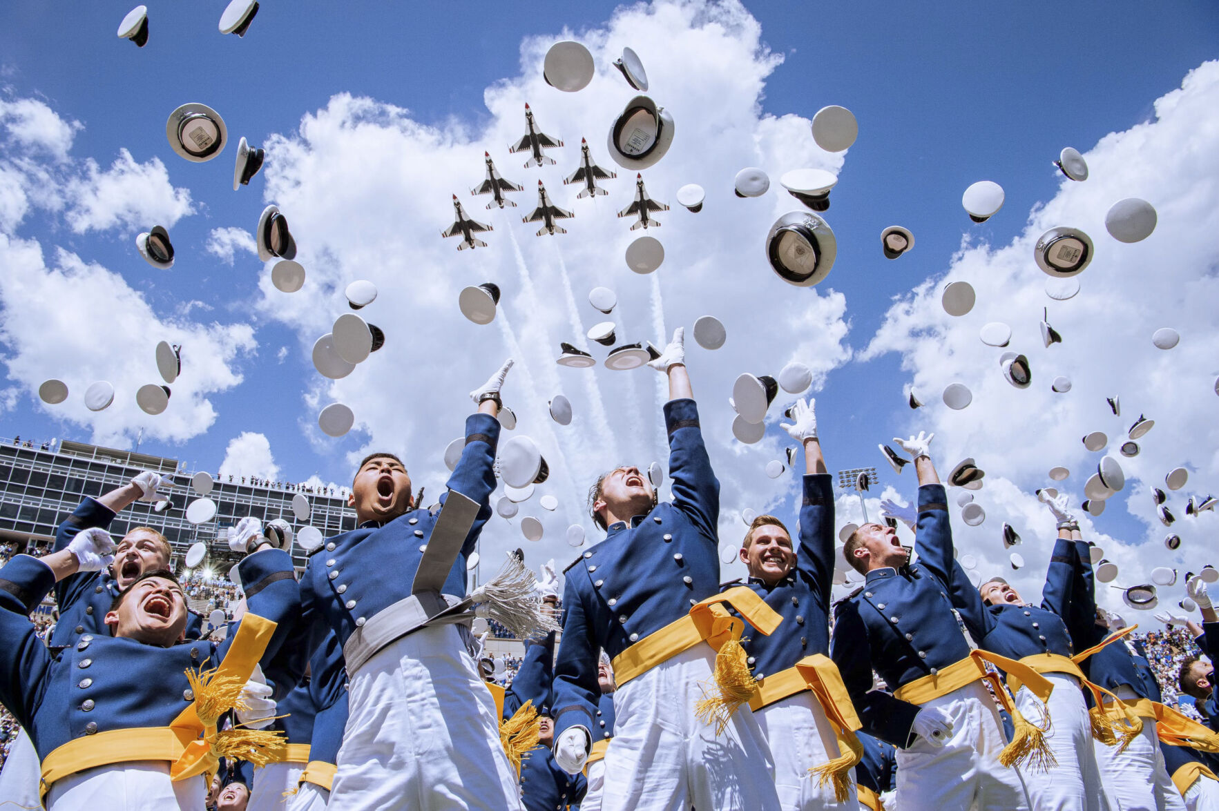 From cadet to commssion: Alex Simmons graduates from United States Air ...
