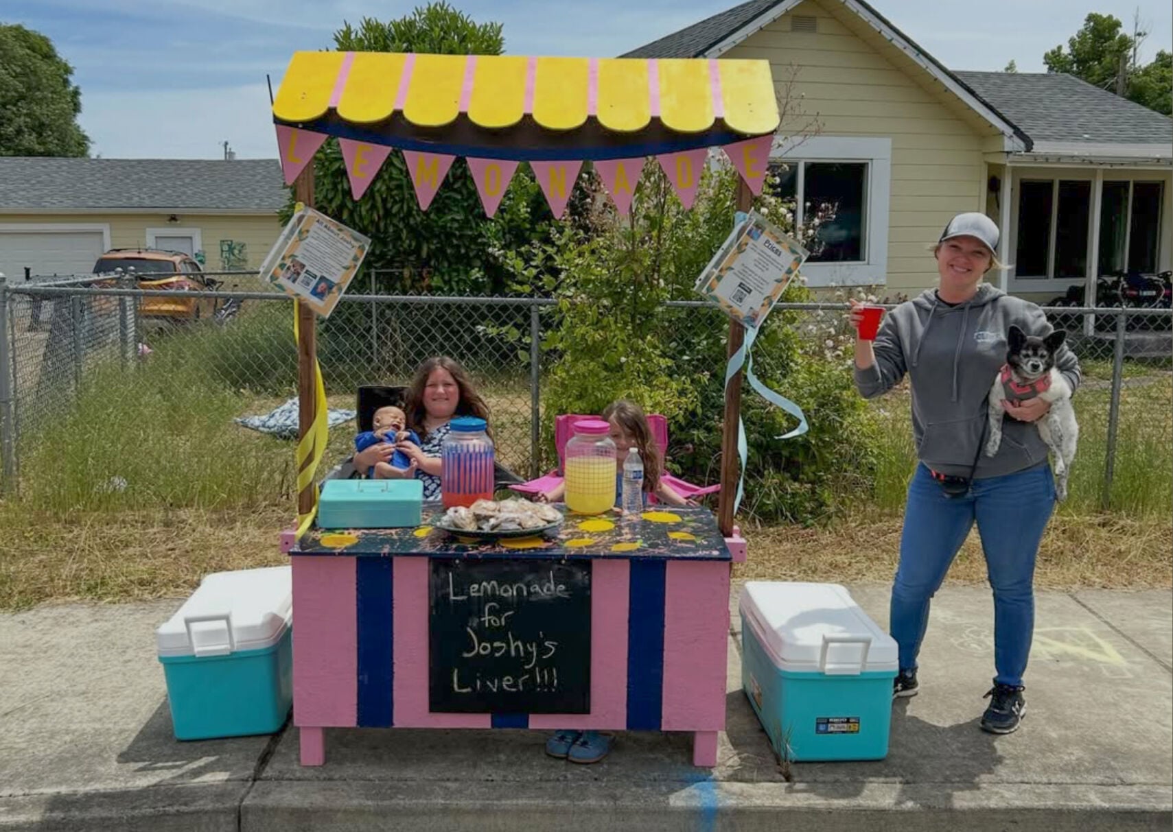 Sutherlin five-year-old raises over $1,500 in lemonade sales for liver ...