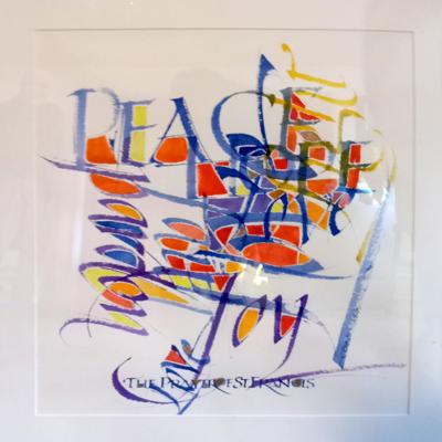 Elsie Noble's painting, calligraphy and clay journey exhibit ...